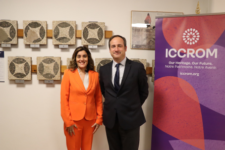Visit from the Government of Spain | ICCROM